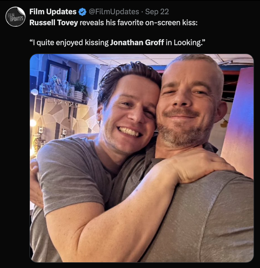 Is Jonathan Groff a Good Kisser? Russell Tovey Chimes In