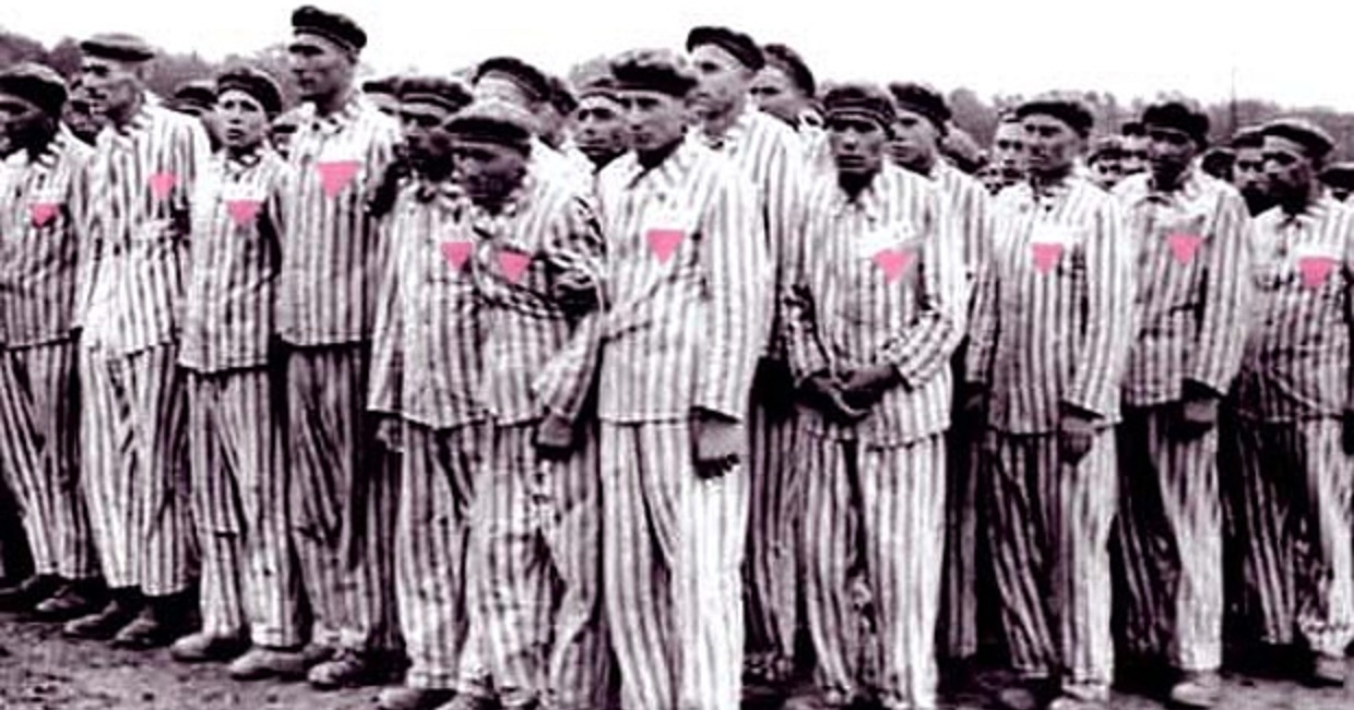 The Pink Triangle: Nazi Symbol of Oppression, Now Fierce Sign of Pride ...
