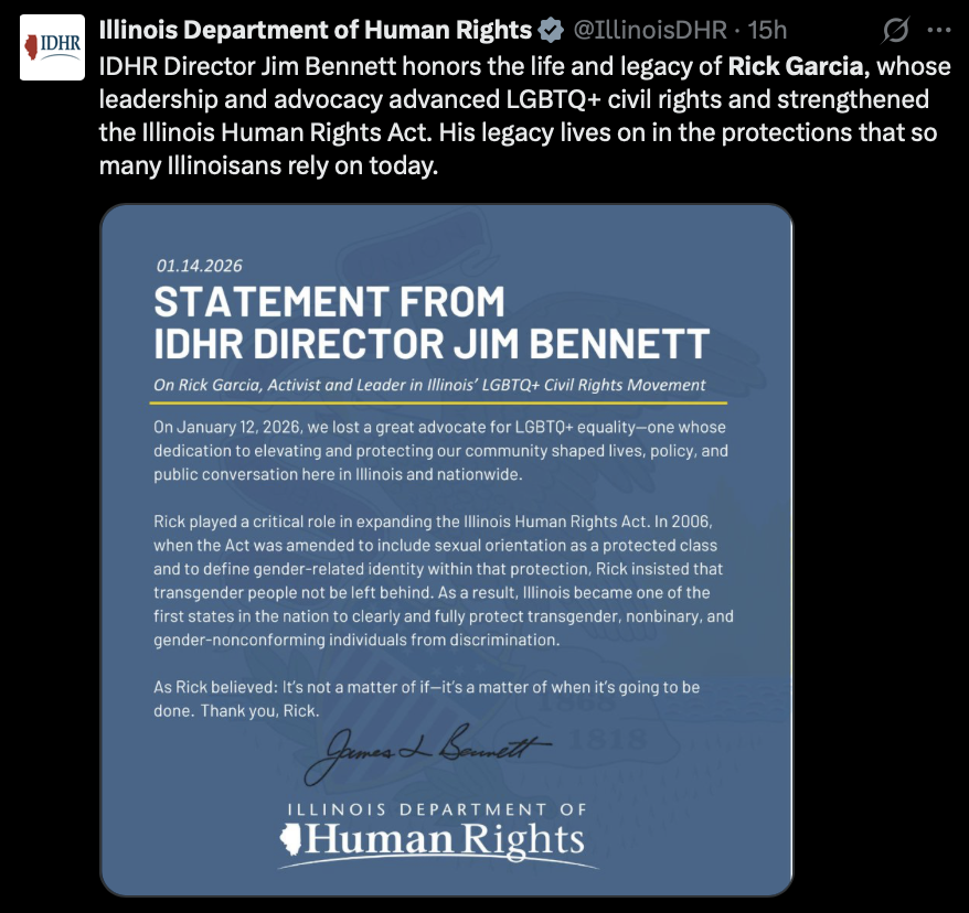 Remembering Rick Garcia, a Giant of LGBTQ+ Equality and Quiet Courage ...