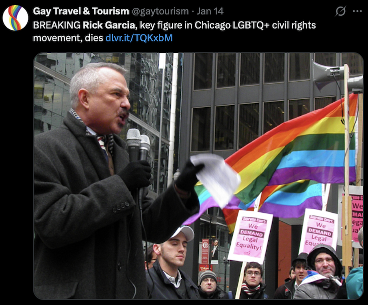 Remembering Rick Garcia, a Giant of LGBTQ+ Equality and Quiet Courage ...